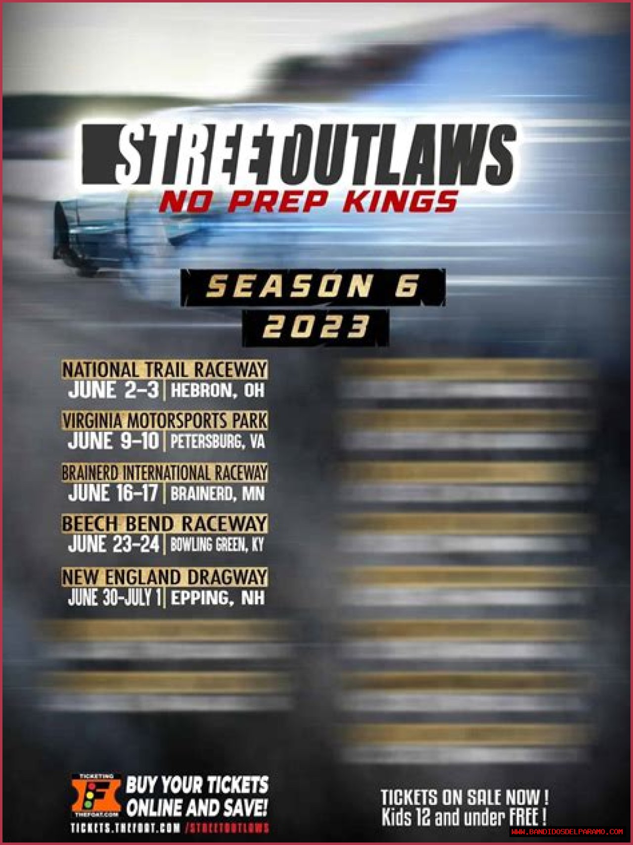 The Ultimate Showdown: No Prep Kings 1/8 Mile Drag Racing Times